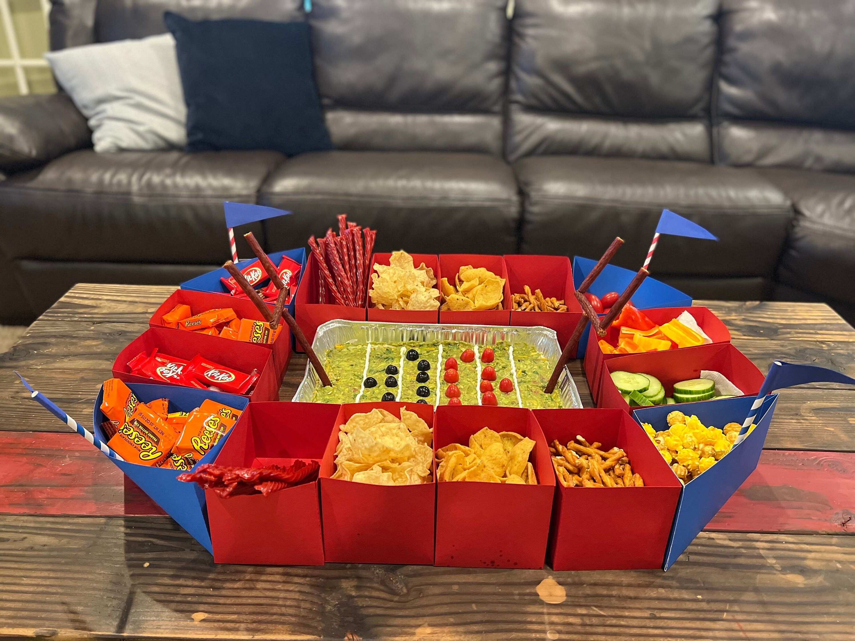Snack Stadium for Your Game Day Celebration! Digital Cutting File - SVG ...