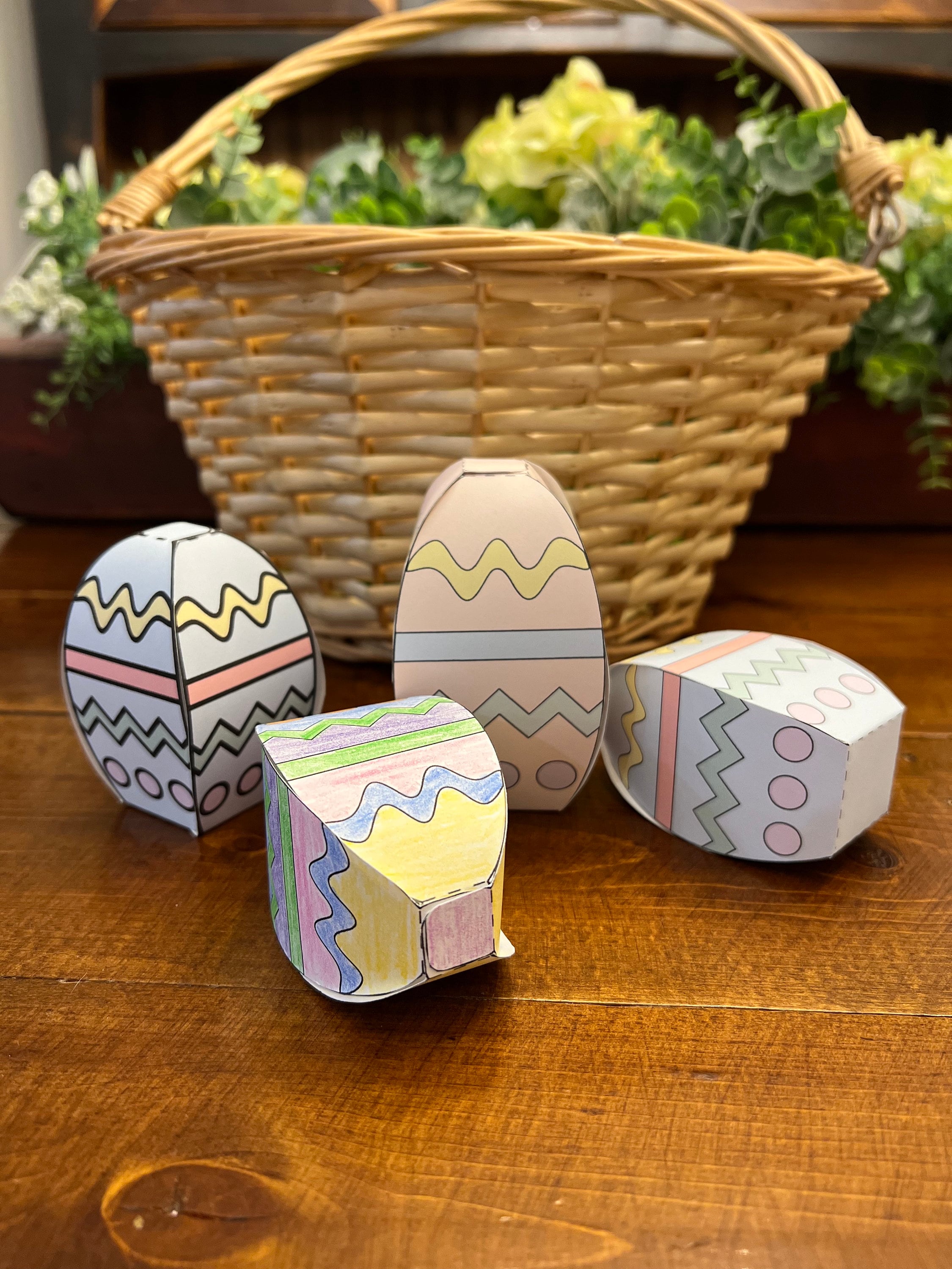 Paper Easter Eggs - Etsy