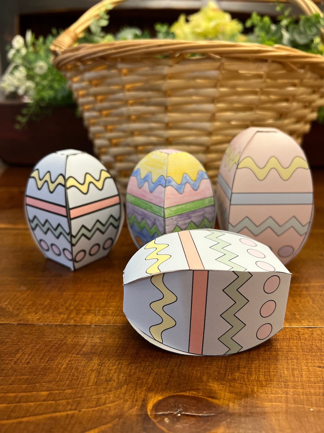 Paper Easter Eggs - Etsy