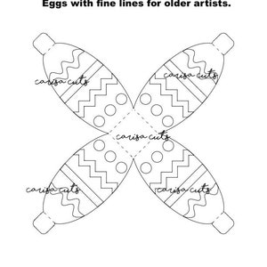 Paper Easter Eggs - Etsy