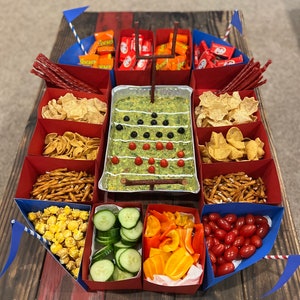 Stadium of Snacks for Your Game Day Celebration! Digital Cutting File ...