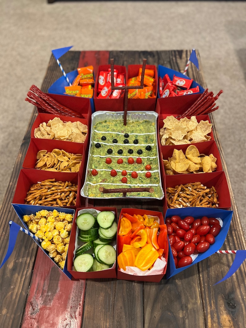Snack Stadium for Your Game Day Celebration! Digital Cutting File - SVG ...