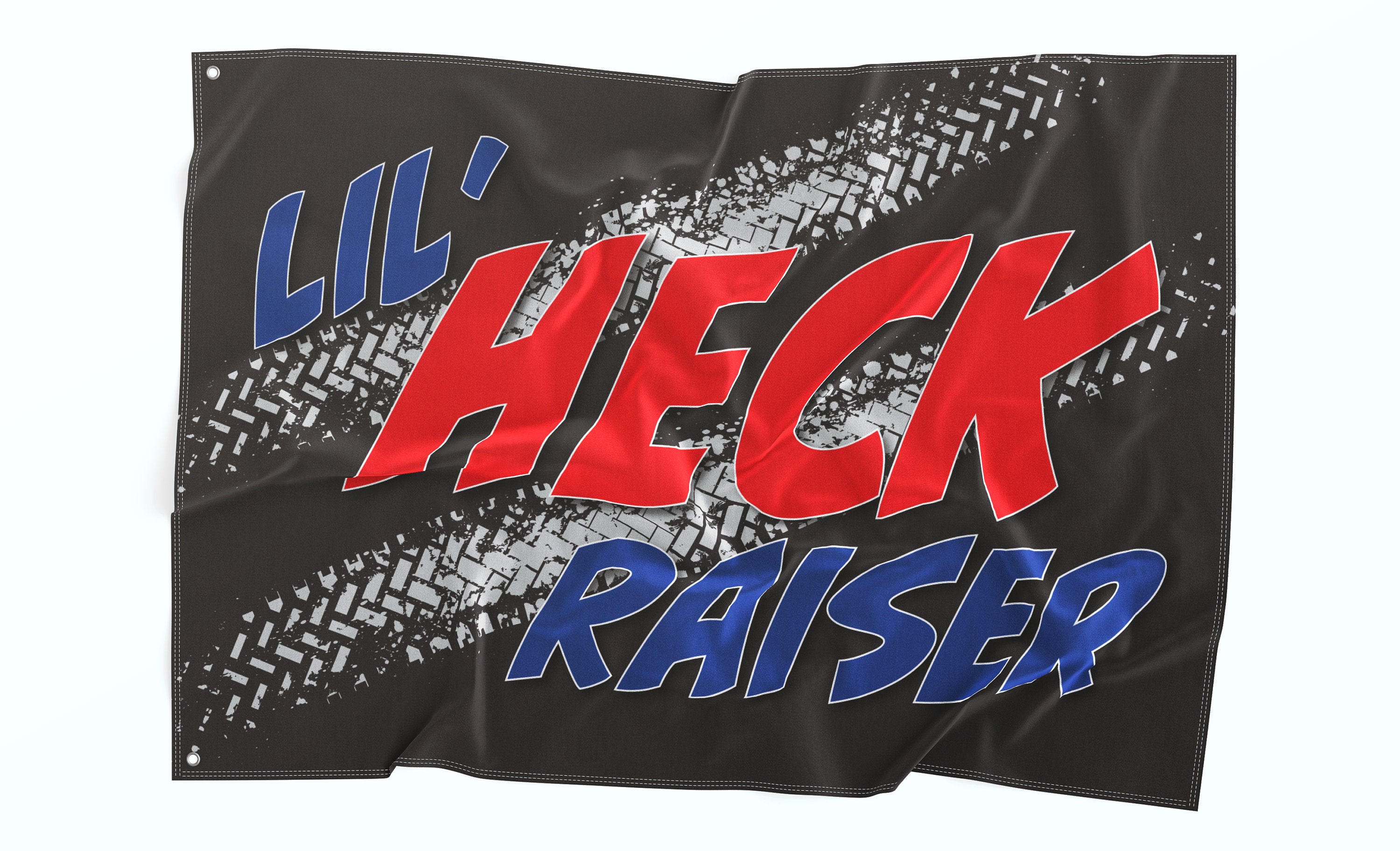 Lil Heck Raiser Flag for Kids UTV Accessories, Atv Riders, Polaris Rzr ...