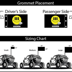 Glamis Sand Dunes Flag for UTV Accessories, Atv Riders, Polaris Rzr ...