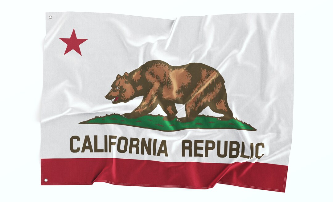 California State Flag for UTV Accessories, Atv Riders, Polaris Rzr ...