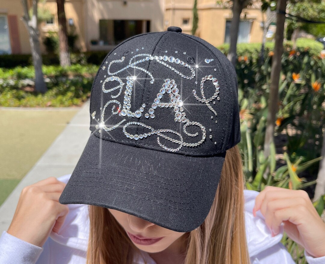 Bling Hat, Los Angeles Hat, Custom Baseball Hat, Funny Baseball Cap - Etsy