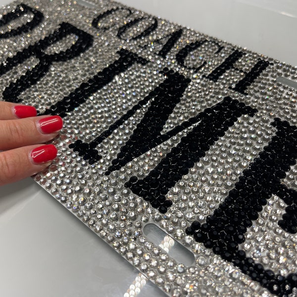 Personalized Car Tag - Etsy