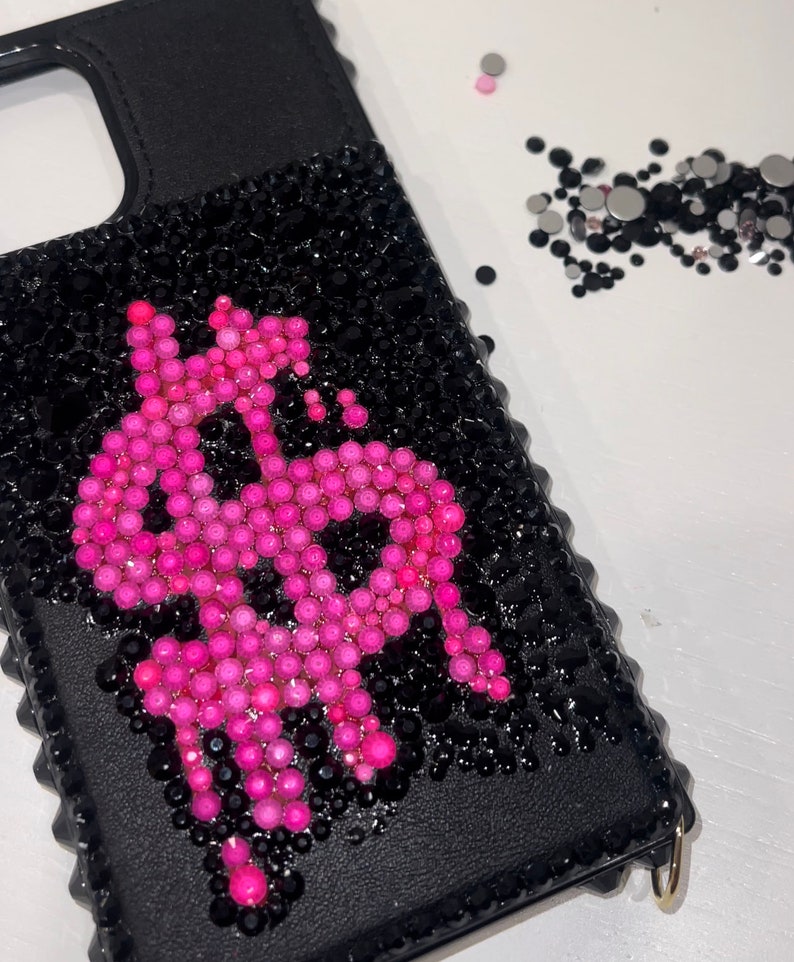 Dollar Sign Phone Case With Crystals, Bedazzled Phone Case - Etsy