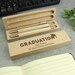 Personalised Graduation Wooden Pen and Pencil Set - Etsy