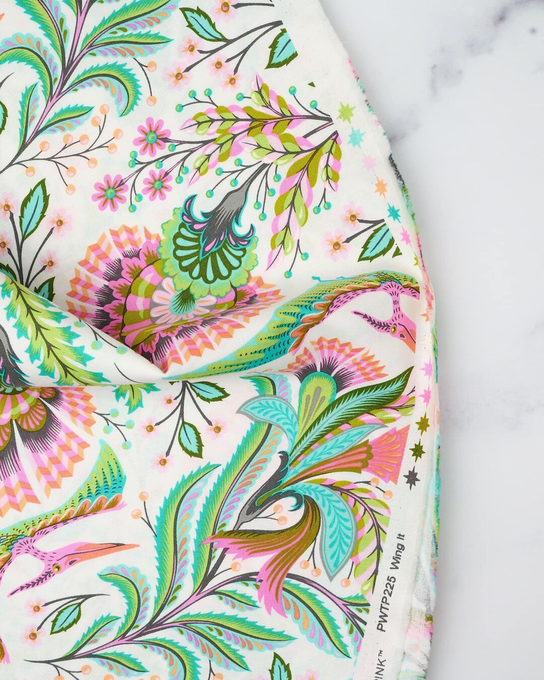 Tula Pink ROAR Dinosaurier Wing It Blush Dino TP225 Patchworkstoff - Etsy