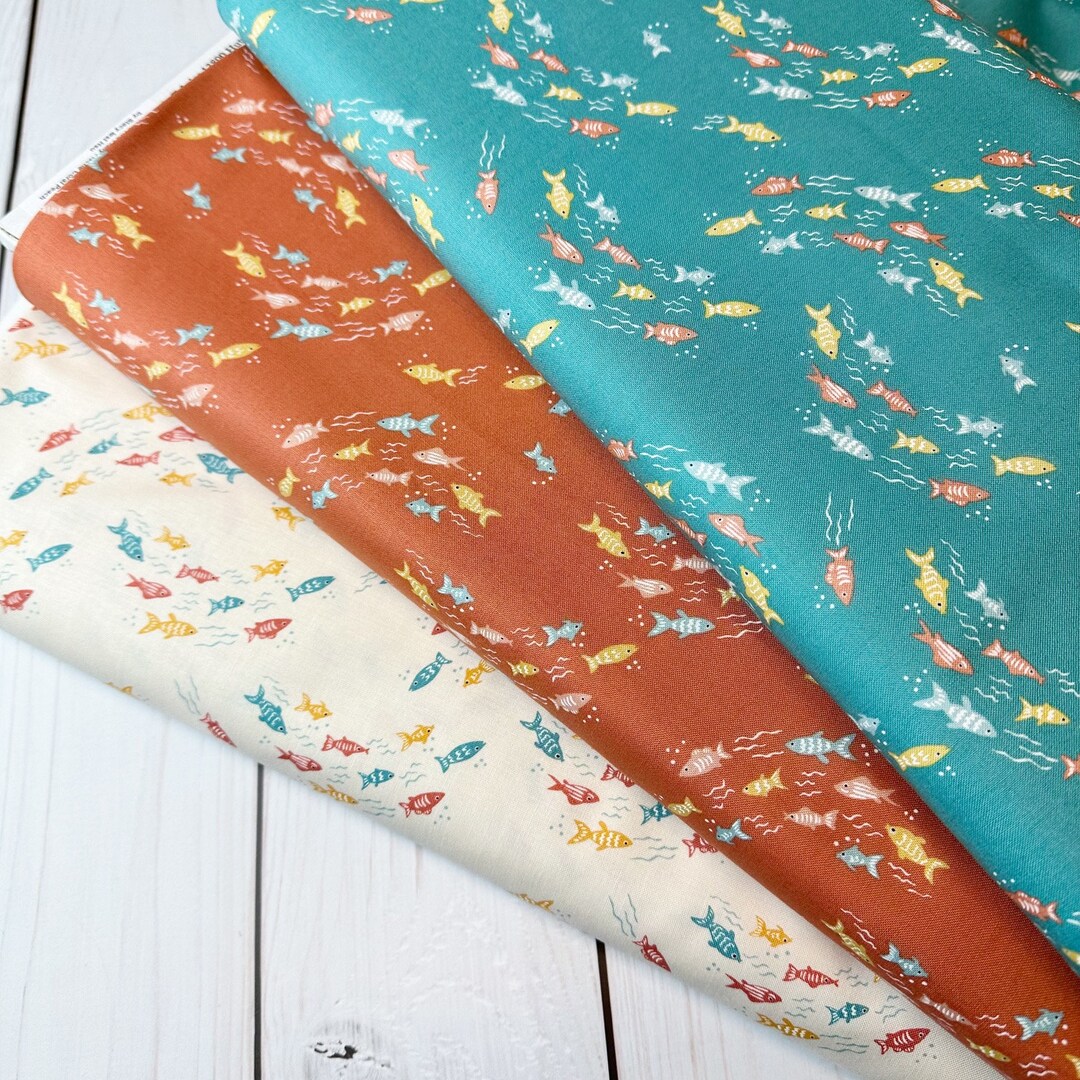 Noahs Ark Arche Noah Patchwork Fishy Fische tiere by Stacy Iest Hsu - Etsy