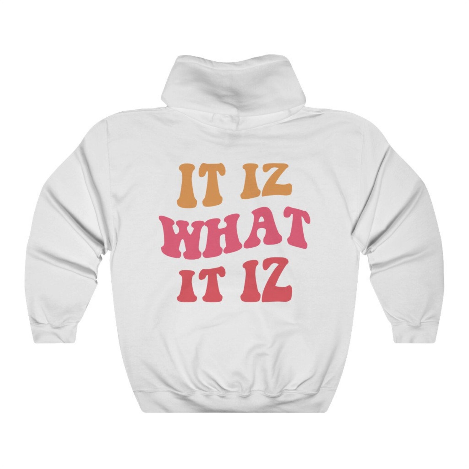It is What It is Hoodie, Aesthetic Sweatshirt, Cozy Hoodie, Trendy ...