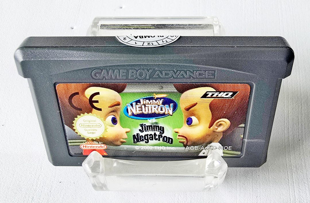 Jimmy Neutron Vs Jimmy Negatron Game for Nintendo Game Boy Advance SP ...