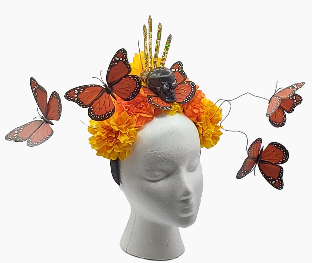 Day of the Dead Día De Los Muertos Monarch Butterflies - Etsy