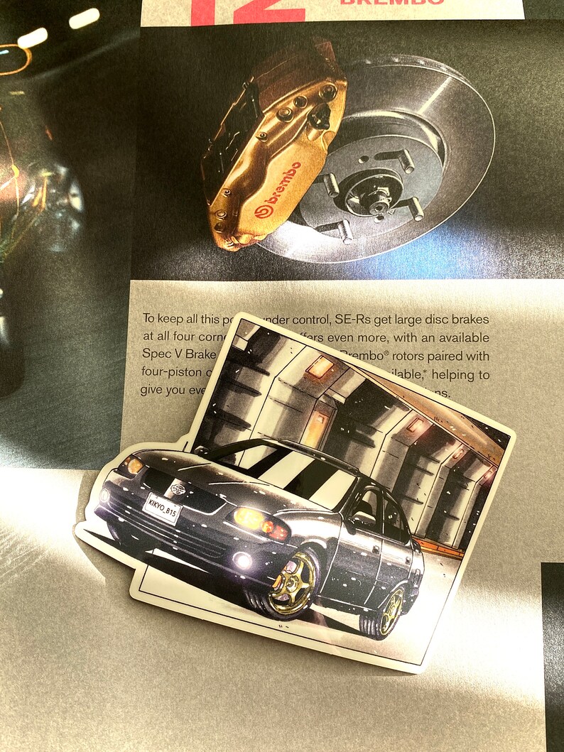 Nissan Sentra Se R Spec V Nismo Sticker Need for Speed Decal B15 - Etsy