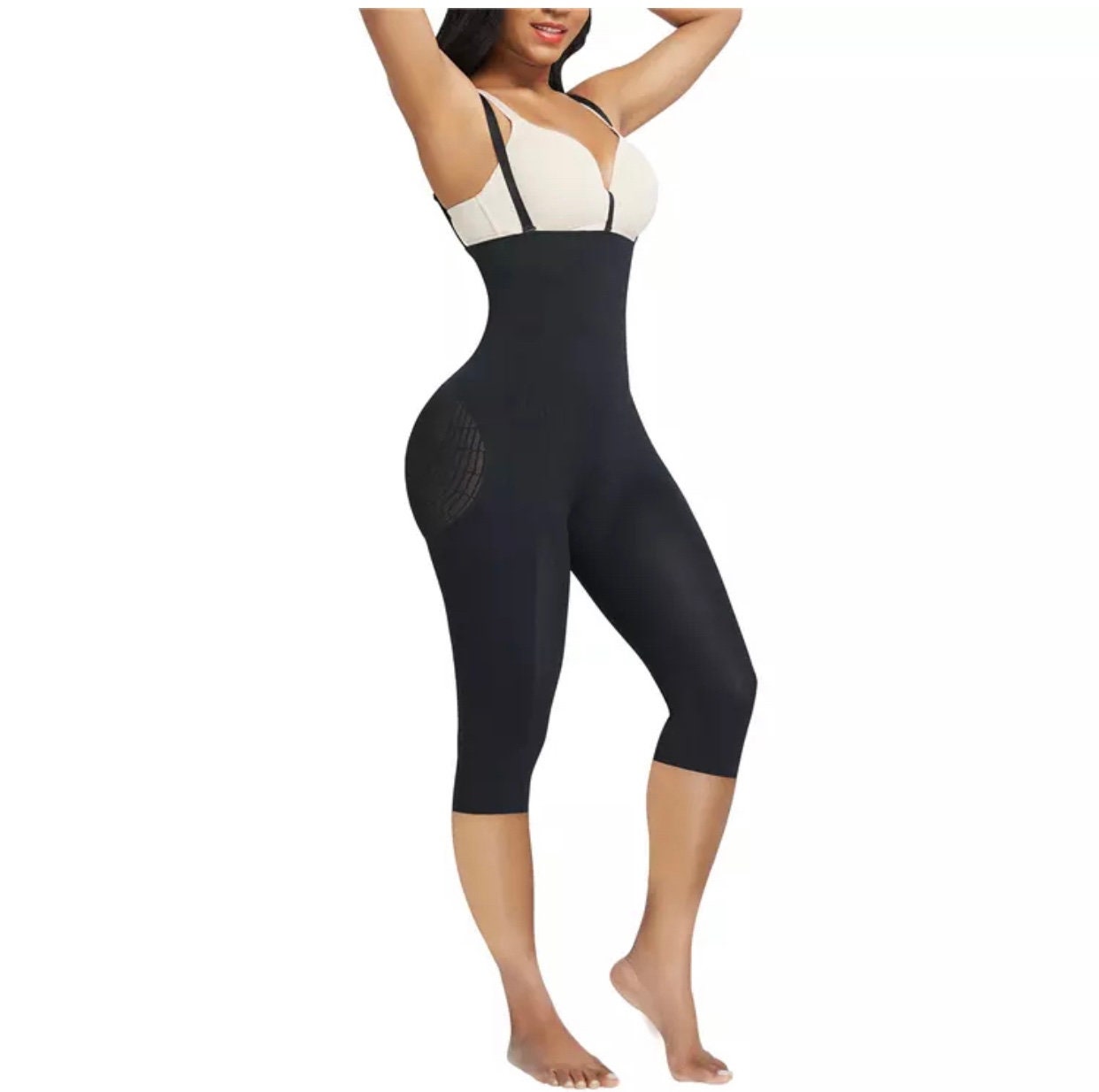Shapewear Full Body Abdominal Compression Leg Shaper With Adjustable ...