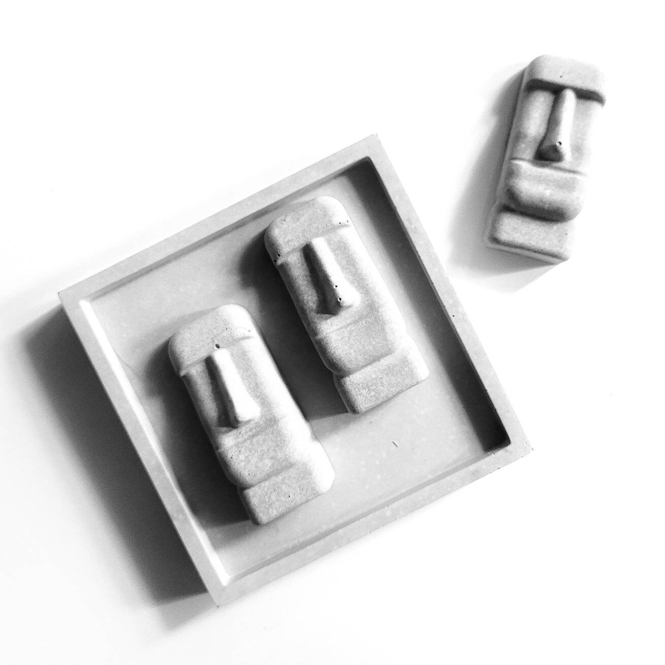 Tiny Easter Island Figures Moai Statue Home Decor Desk Accessory ...