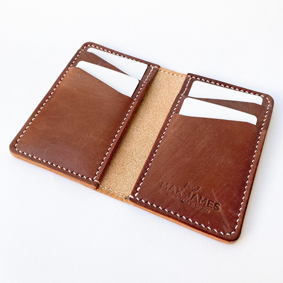 Vertical Bi-fold Card Wallet - Etsy