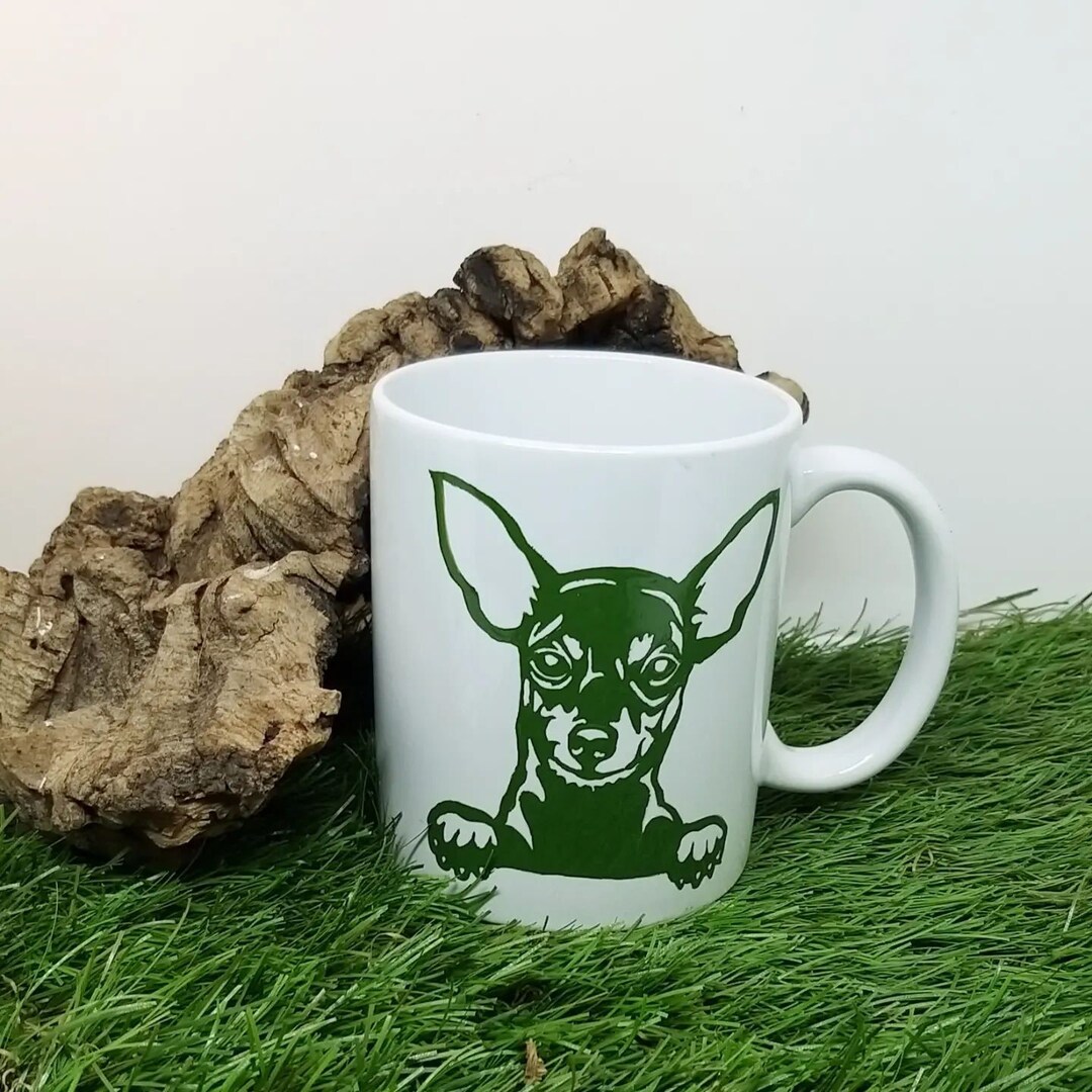 Hand-painted Front and Back Mug Personalized With Olive Green - Etsy