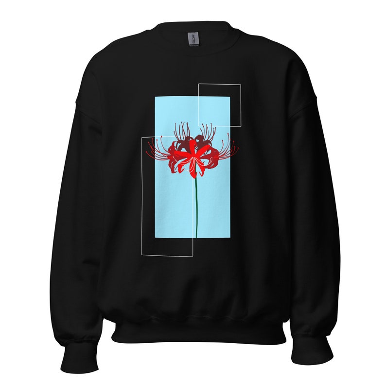 Spider Lily Anime Best Friends Sweatshirt Anime Lover Gift Soft Grunge ...