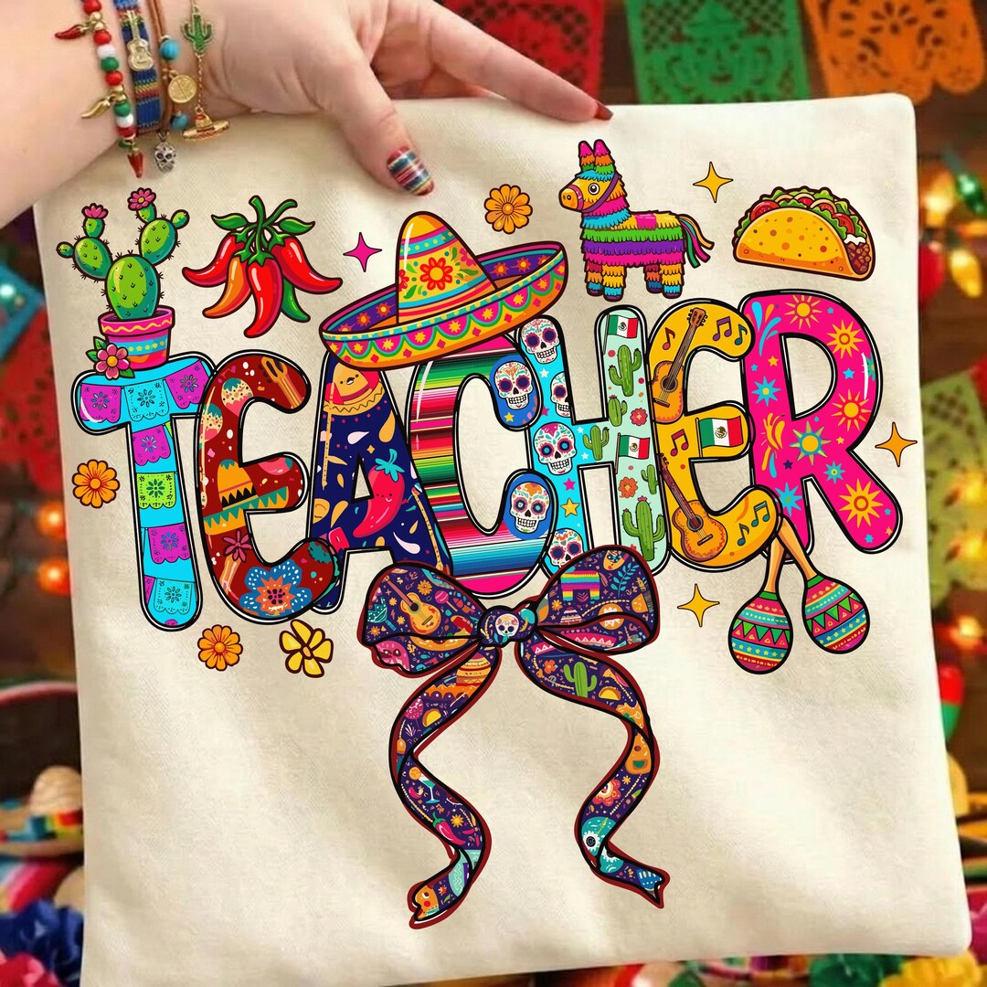 Cinco De Mayo Teacher Png,teacher Pencil Design,cinco De Mayo Png,funny ...