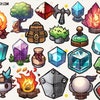 Chibi Character Tokens - Instant Download - RPG Cartoon Characters ...