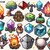 Chibi Character Tokens - Instant Download - RPG Cartoon Characters ...