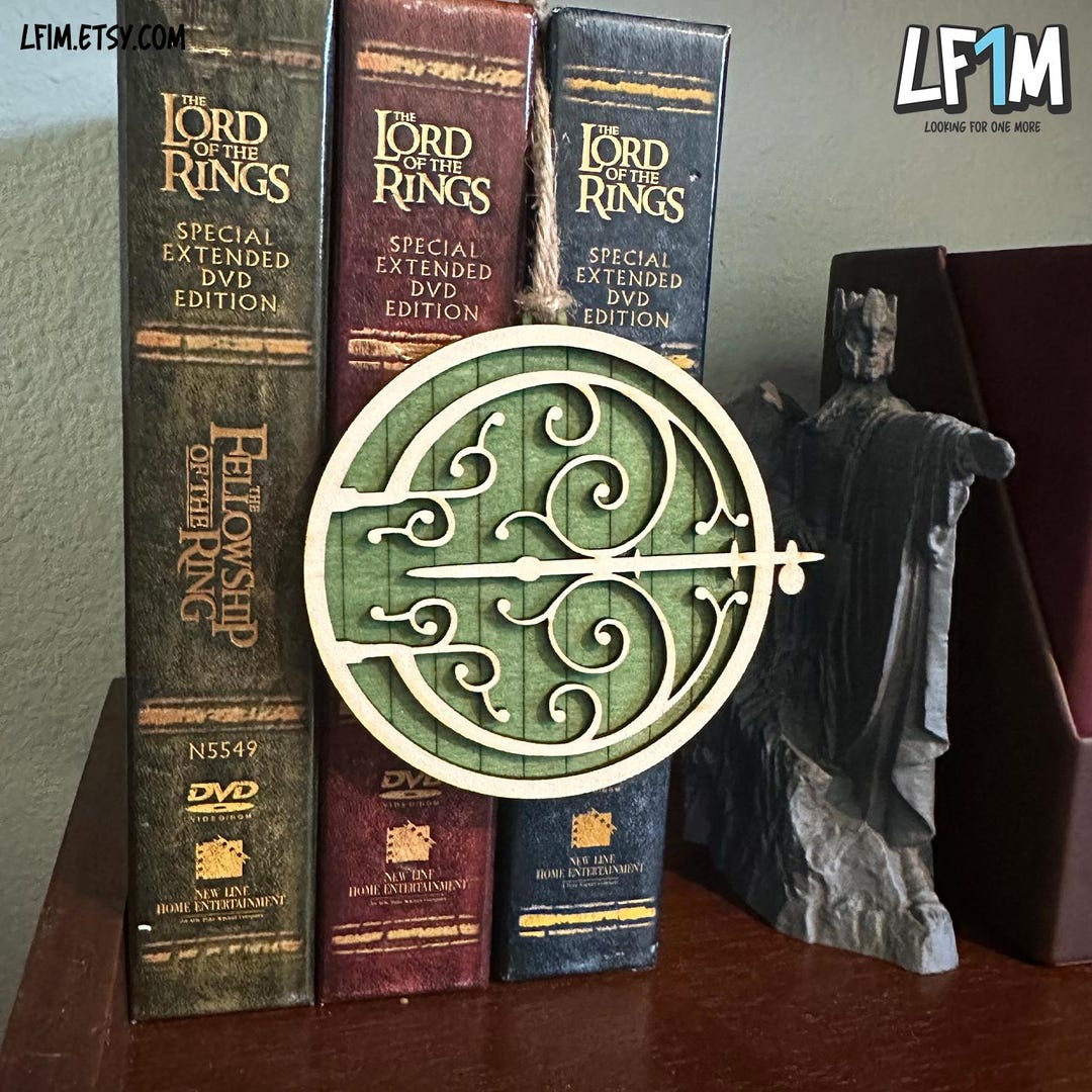 Wood Hobbit Door Ornament – Laser Cut Round Door – Shire Inspired ...