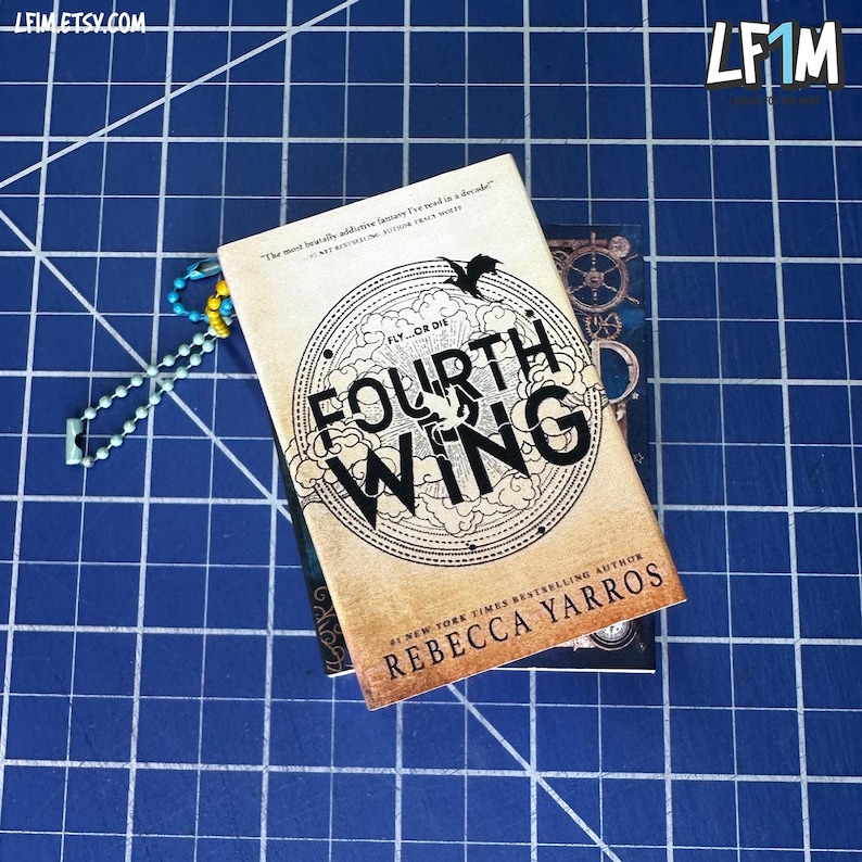 Custom Mini Book Charm | Personalized Book Lover Keychain | Tiny Reader ...
