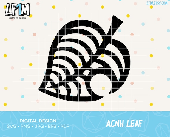 Leaf Cut File Instant Download Animal Crossing SVG Design - Etsy