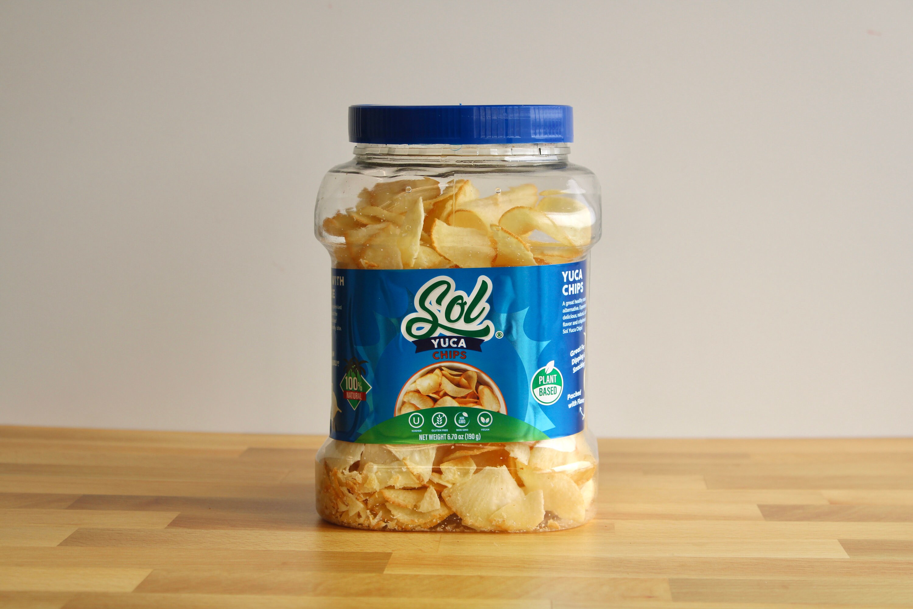 NEW Sol Yuca Chips Slightly Salted Yuca Chips Cassava Chips Healthy ...