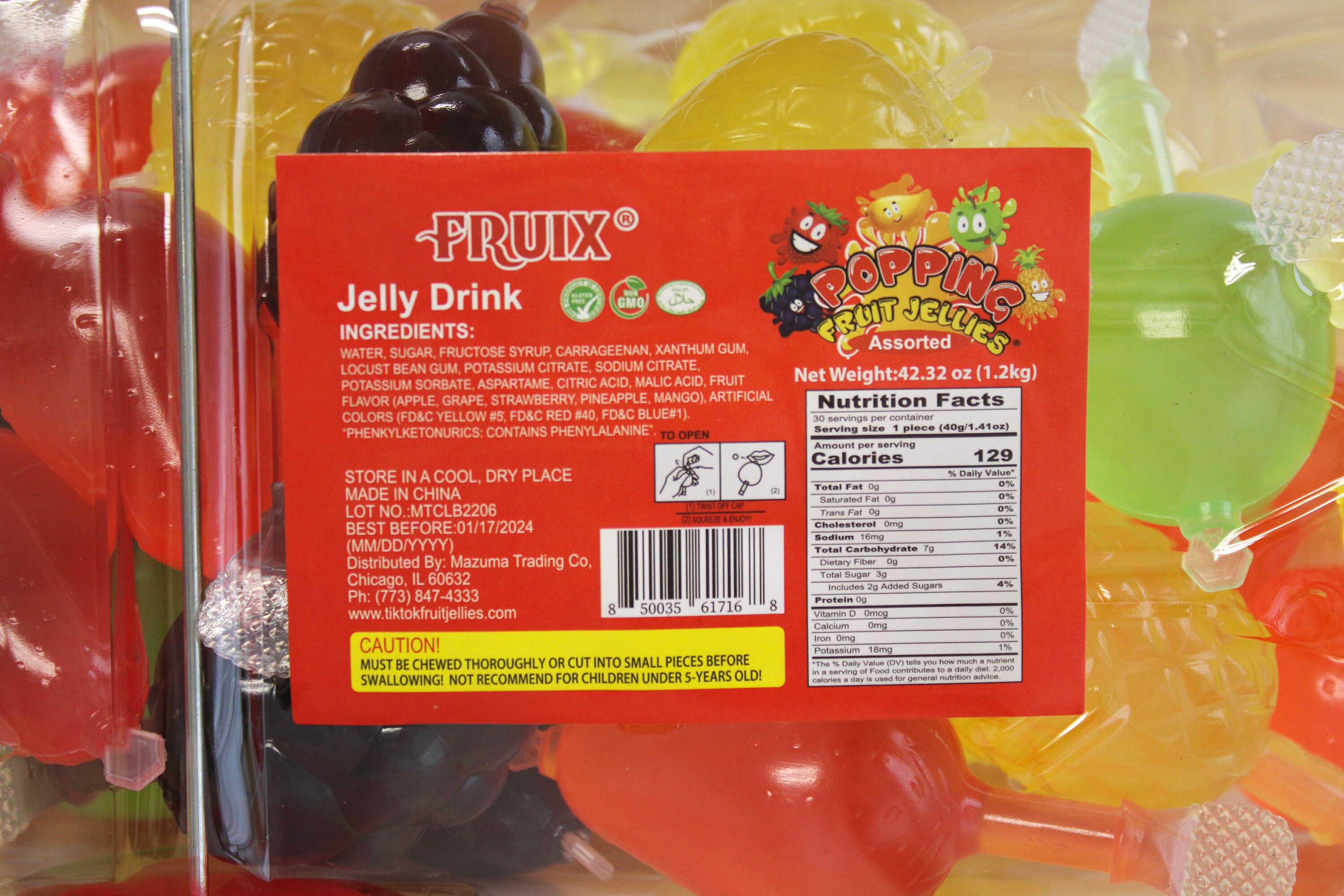 Fruix Popping Fruit Jellies Racing Car Tik Tok Trending Fruit Jellies ...