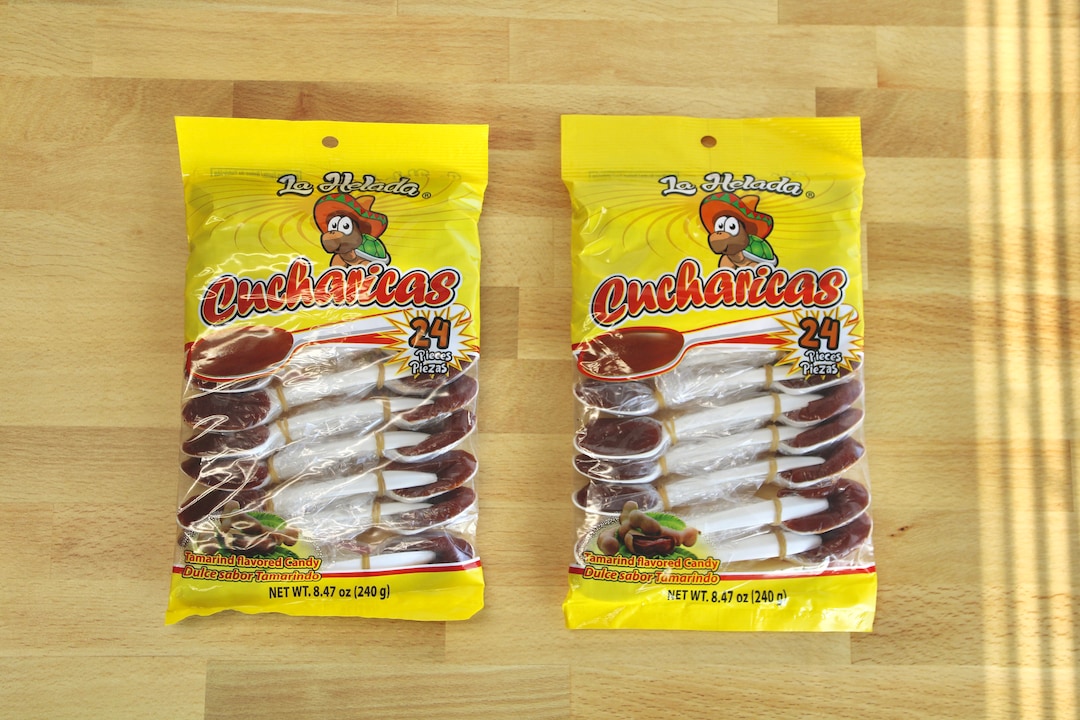 La Helada Tamarind Candy Spoons (2 X 24ct) - Mexican Party Favors - Etsy