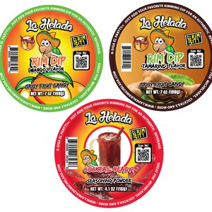 La Helada Rim Dip 3 Pack Bundle - Rim Dip - Rim Paste - Tamarind and ...