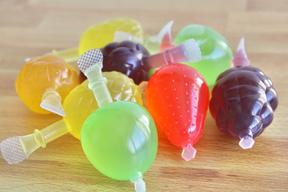 Fruix Popping Fruit Jellies Bag - 2 Pack - Tik Tok Trending Fruit ...