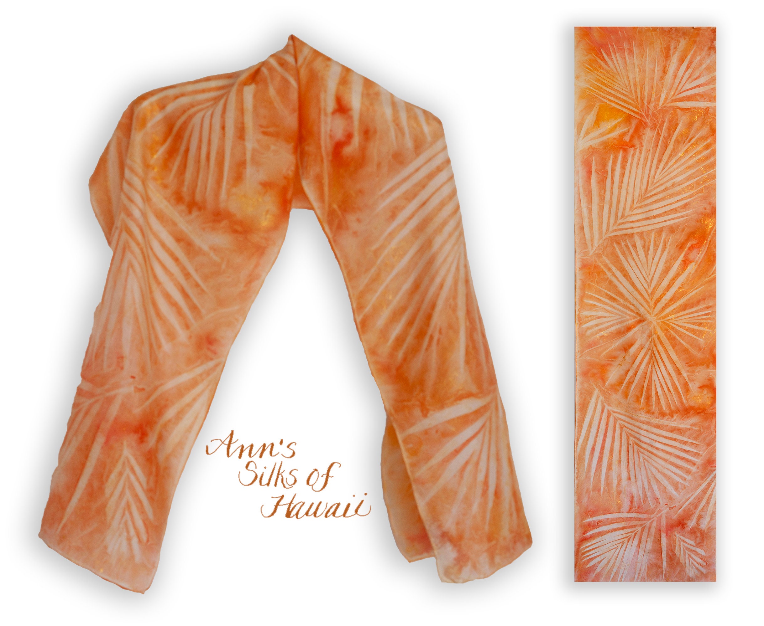Hand Painted Scarves From Maui