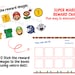 Super Mario Reward Chart, Token Board, Potty Training, Chore Chart for ...
