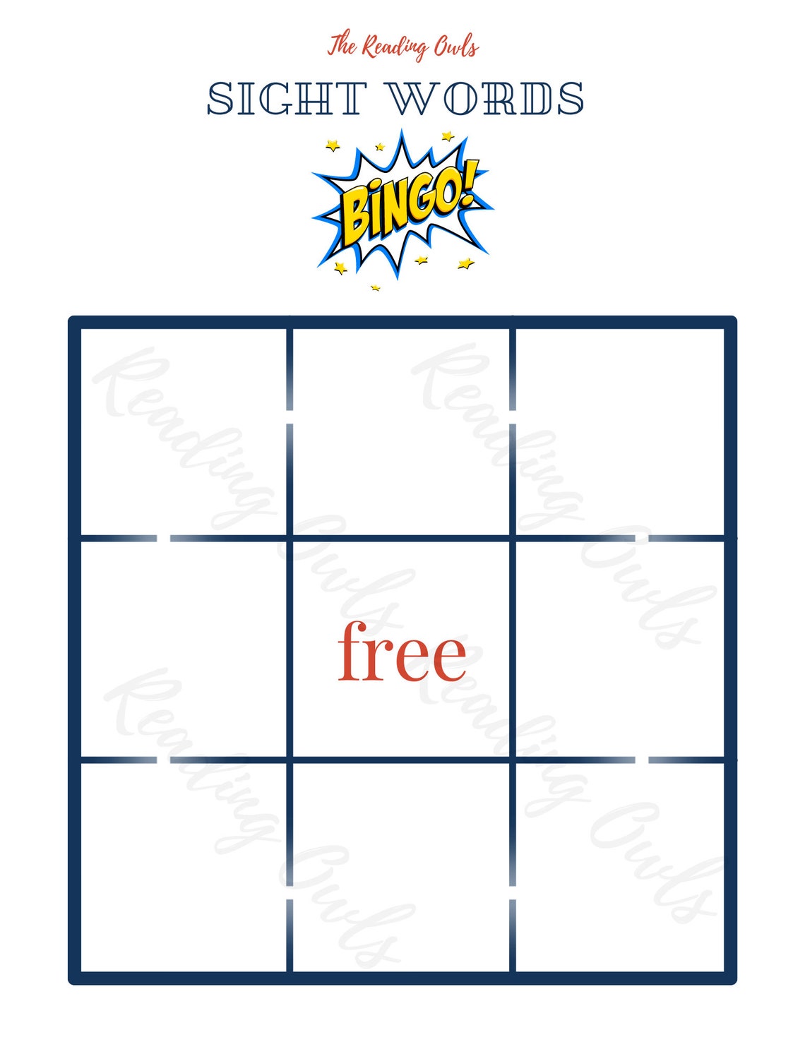 1st 100 Fry Sight Words (kindergarten) Printable Flashcards - Etsy