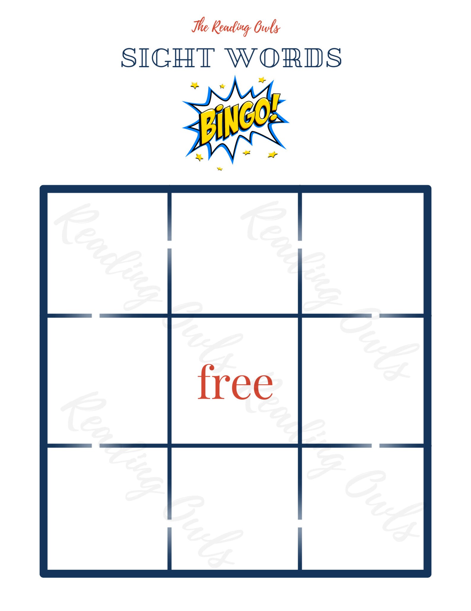 1st 100 Fry Sight Words (kindergarten) Printable Flashcards - Etsy