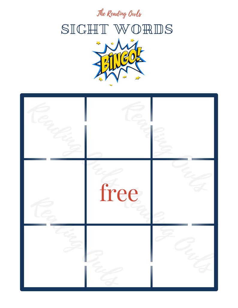 1st 100 Fry Sight Words (kindergarten) Printable Flashcards - Etsy