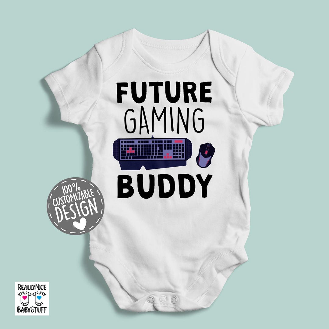 PC Gamer Baby Bodysuit | Future Gaming Buddy, MNK Design - Etsy