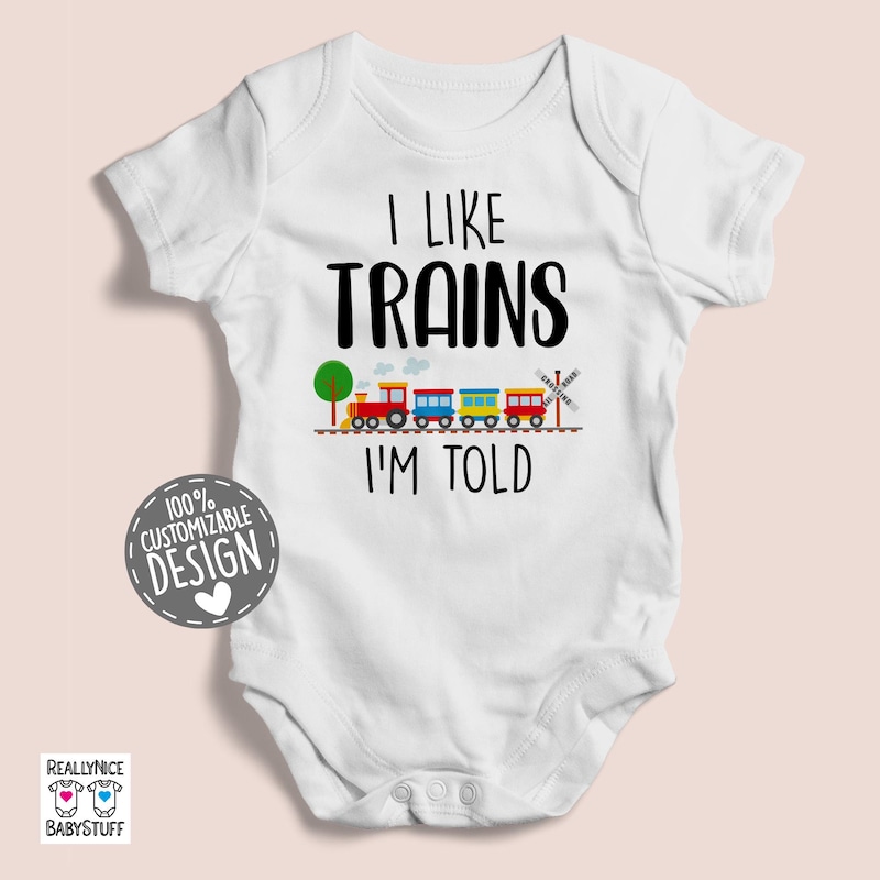 Train Onesie - Etsy