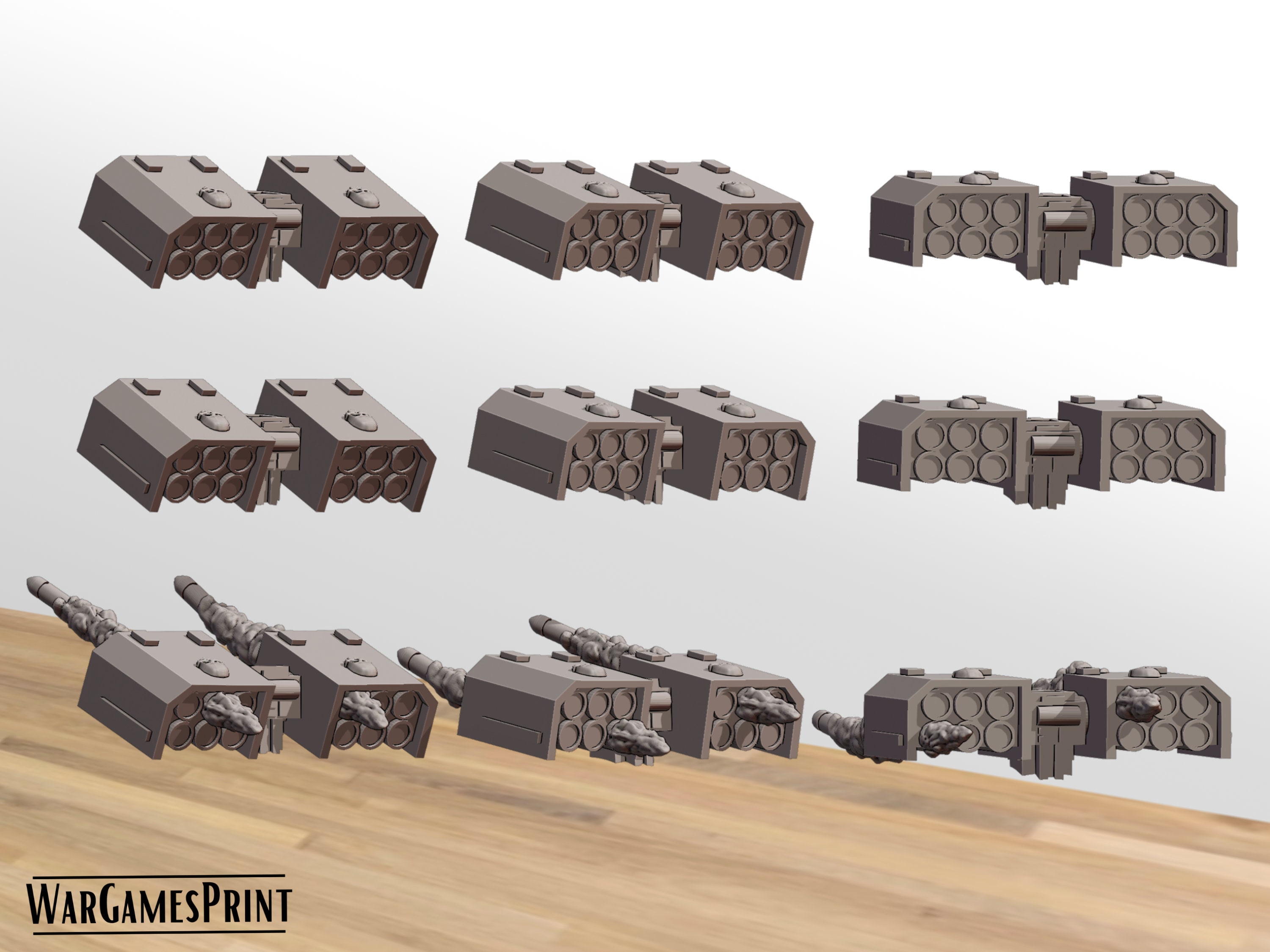 Missile Launcher for Marine Wolf Scifi Resin 4K High Definition - Etsy