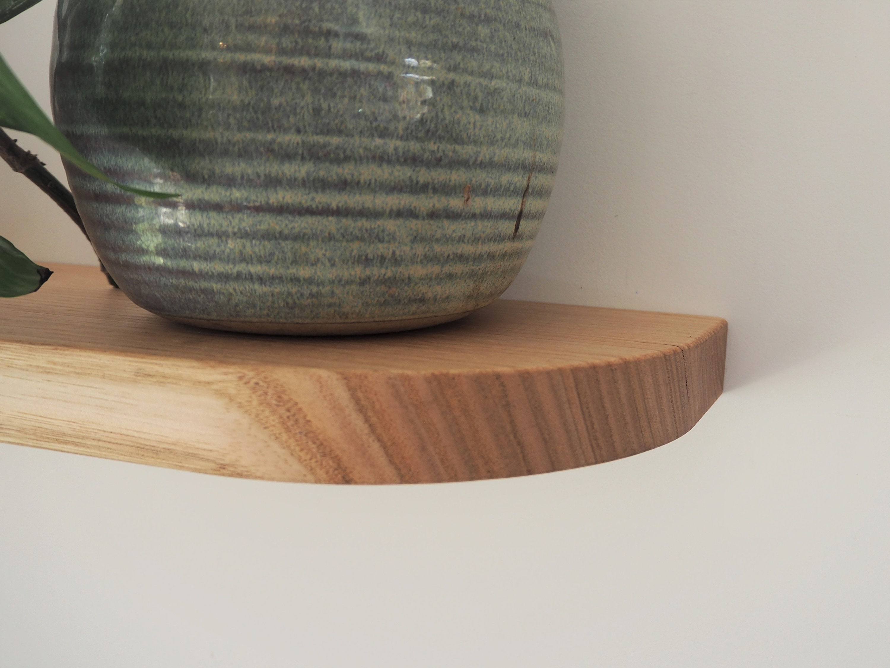 Floating Curved Wall Shelf Australian Hardwood Shelving - Etsy Australia