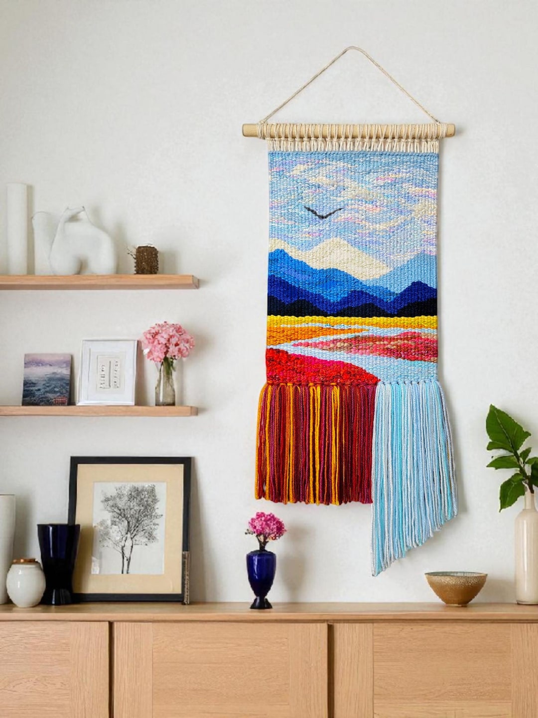 Handmade Tapestry | Woven Wall Hanging | Wall Decor | Weaving ...