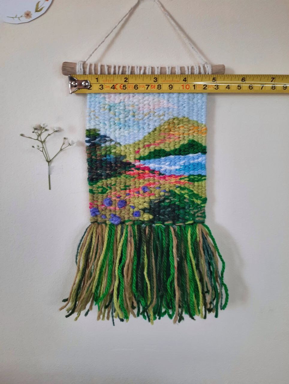 Mini Small Woven Wall Hanging Weave Weaving Tapestry - Etsy UK