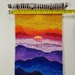 Handmade Tapestry Sunset | Woven Wall Hanging | Wall Decor Weaving ...