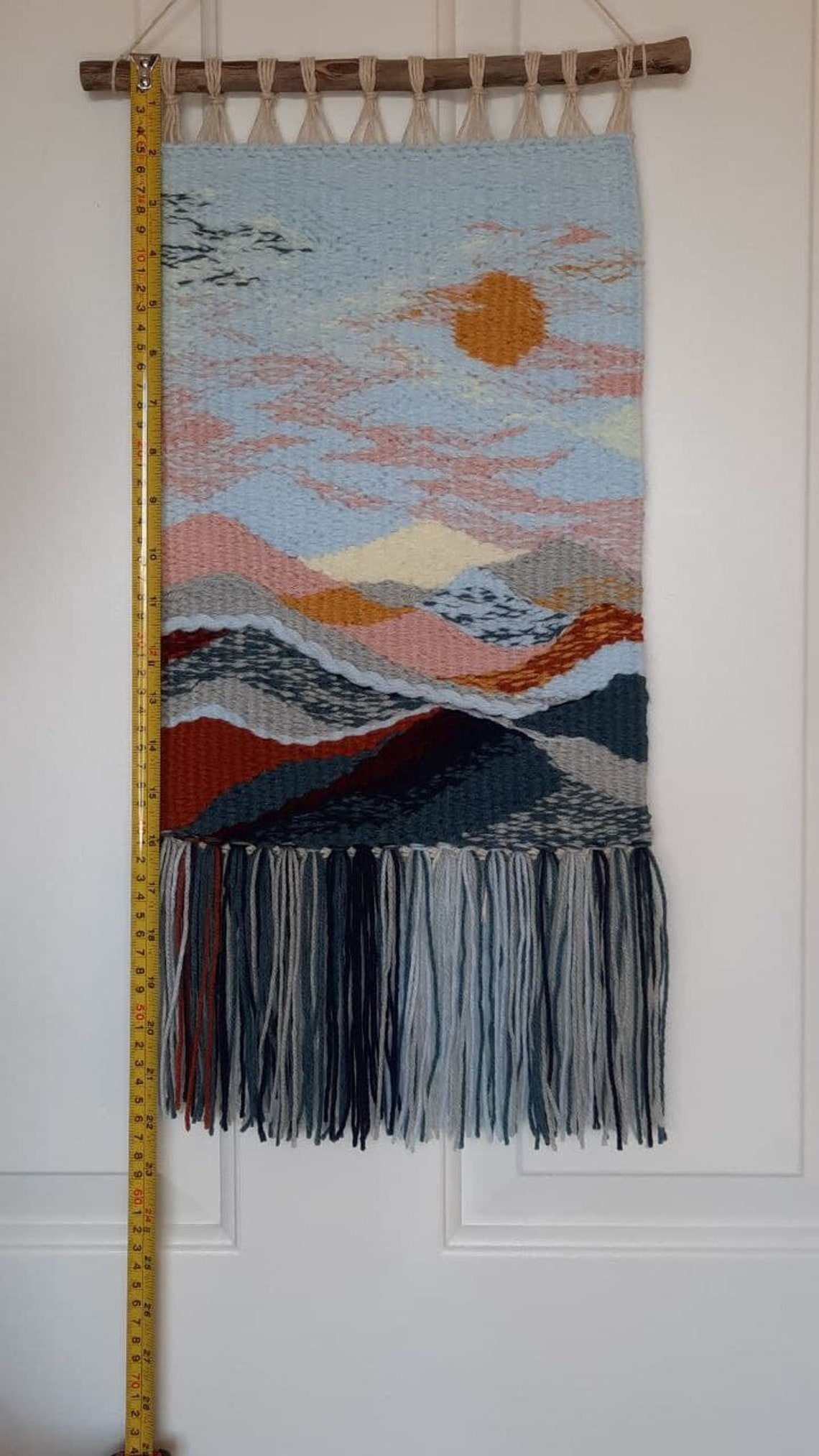 Mountain Weave Woven Wall Hanging Woven Tapestry Weave - Etsy
