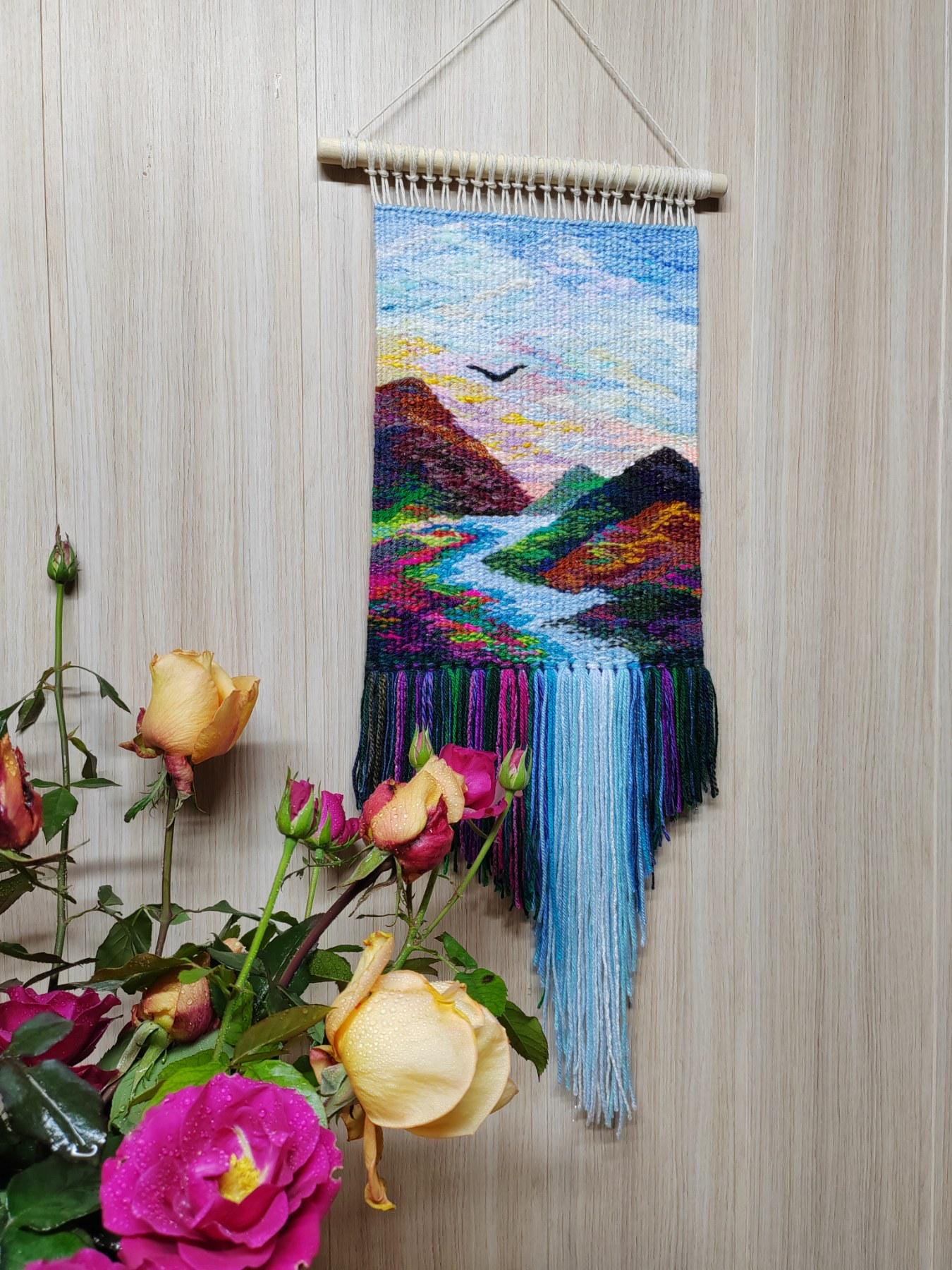 Handmade Tapestry - Waterfall | Woven Wall Hanging | Wall Decor ...