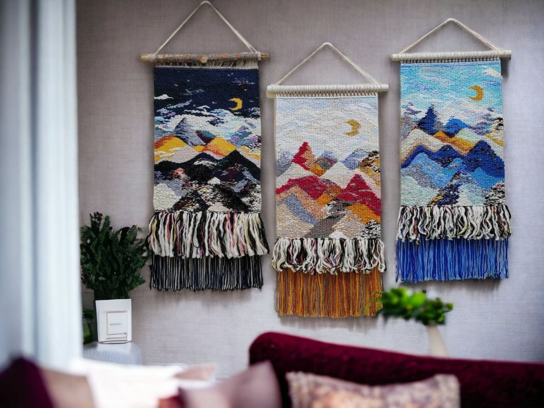 Woven Wall Hanging | Weave Weaving Tapestry Ornaments | Gallery ...